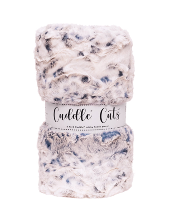Snowy Owl Navy - 2 yard Luxe Cuddle Cut – Calico Hutch