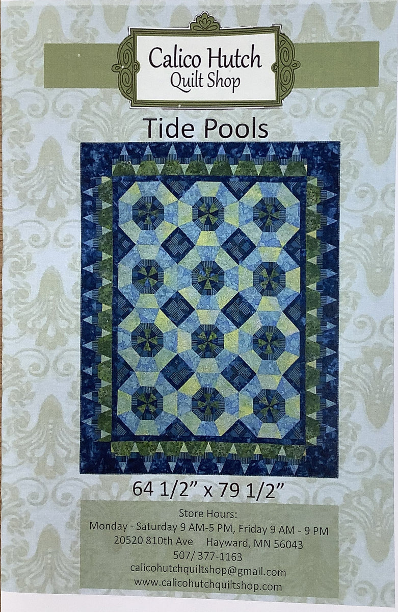 Tide Pools Quilt Pattern by Calico Hutch
