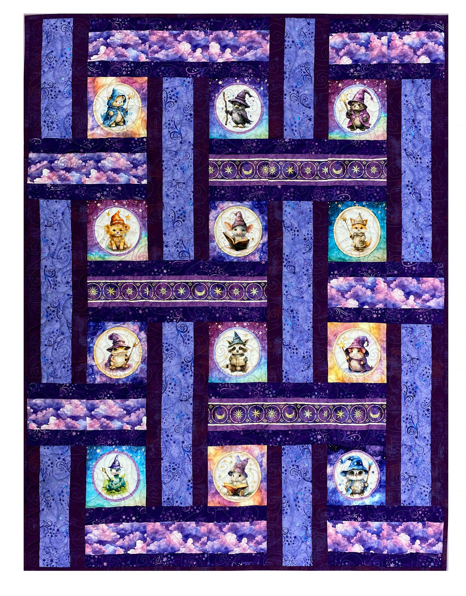 Lil' Wizards Quilt Fabric Kit – Calico Hutch