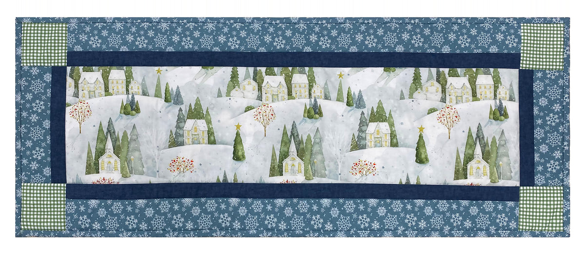 Magical Winterland Table Topper Fabric Kit – Calico Hutch