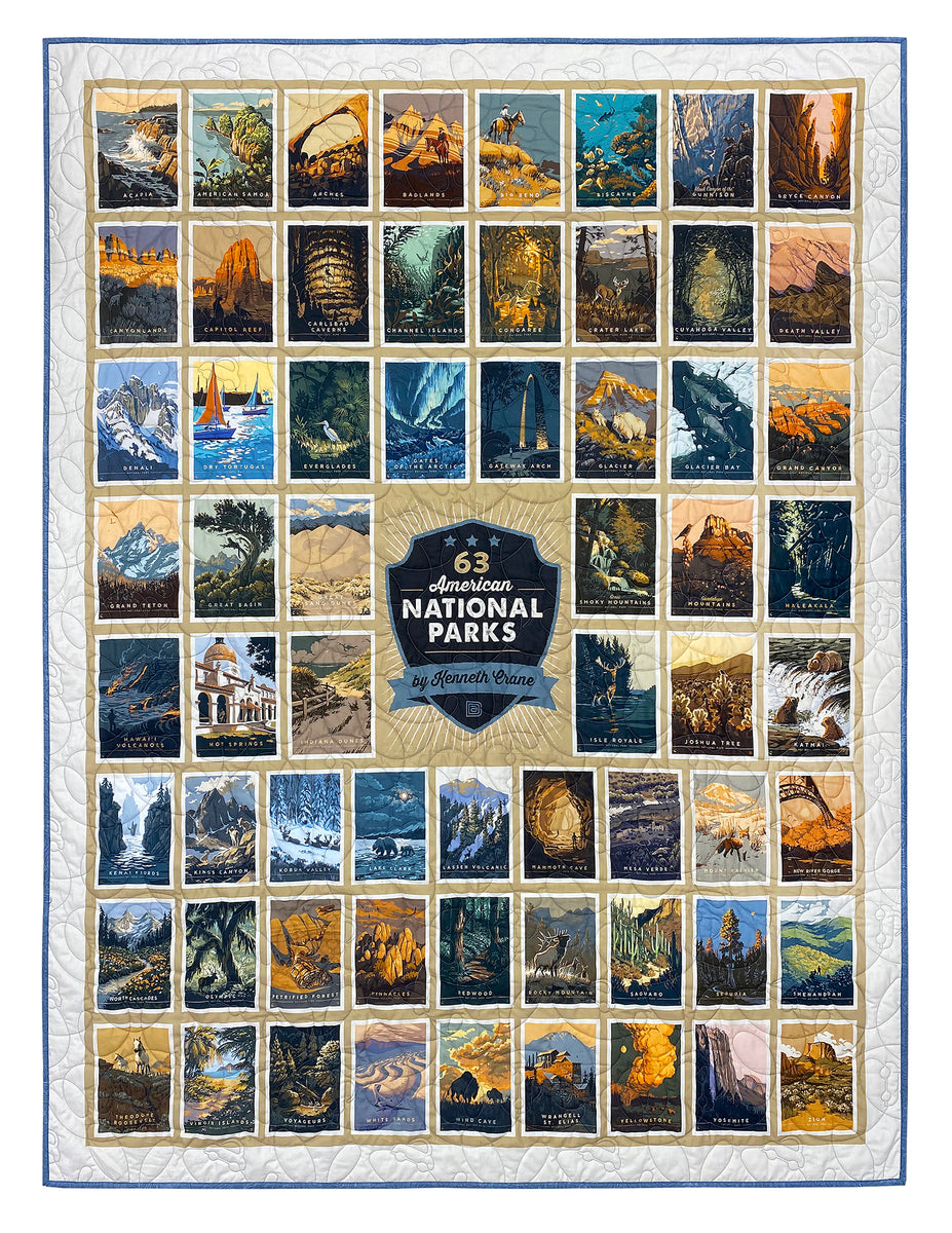 National Parks Panel Quilt Kit – Calico Hutch