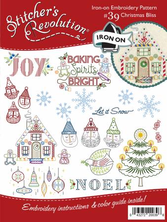 Christmas Bliss Hand Embroidery Transfer Patterns – Calico Hutch