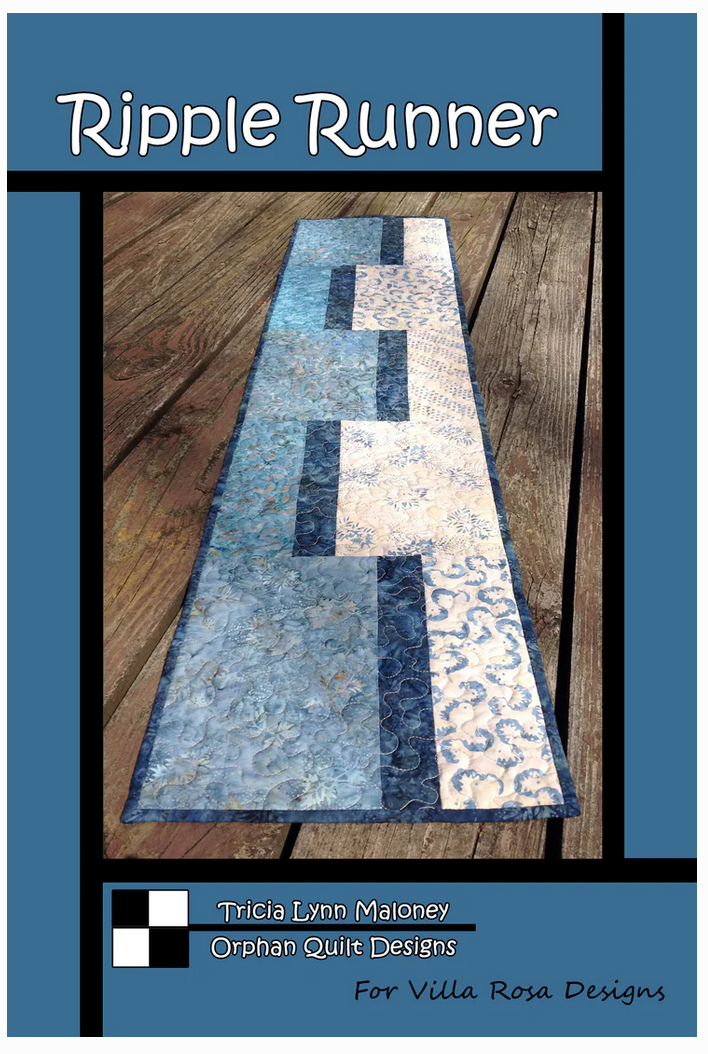 Ripple Runner Table Topper Pattern – Calico Hutch