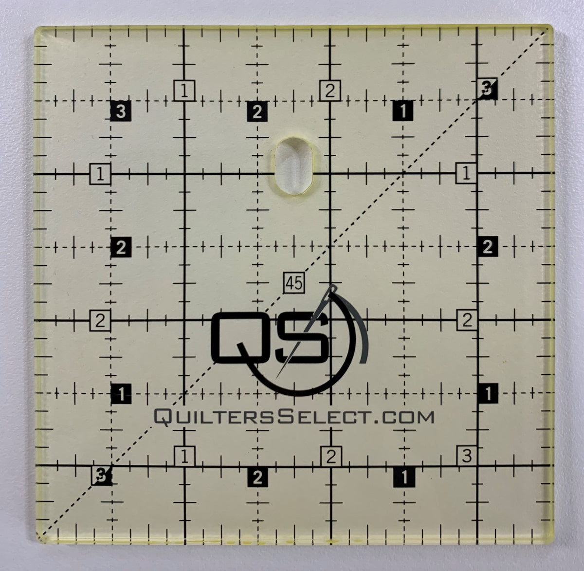 Quilter's Select Non-Slip Ruler 3.5" Square – Calico Hutch