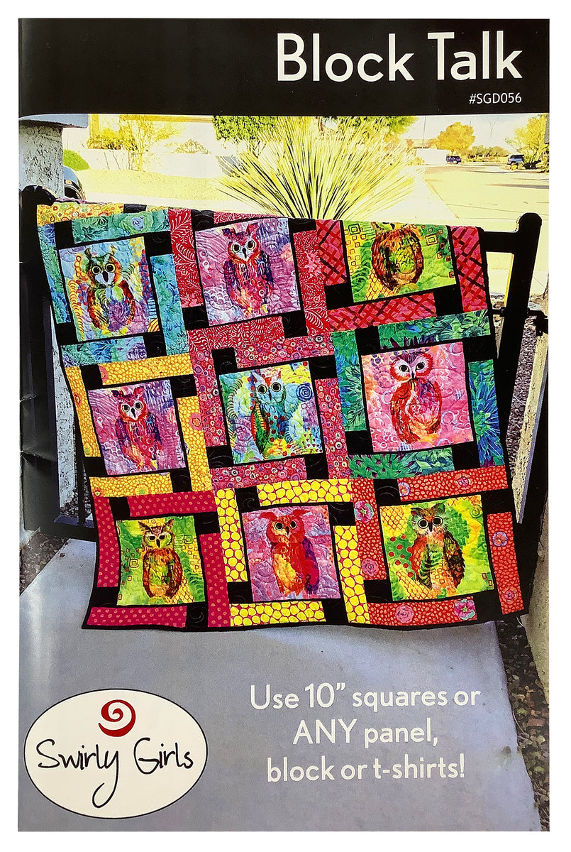 Block Talk Quilt Pattern – Calico Hutch