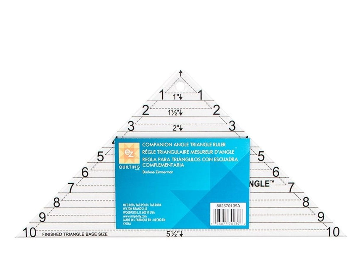 EZ Acrylic Template Companion Angle Ruler 10" – Calico Hutch
