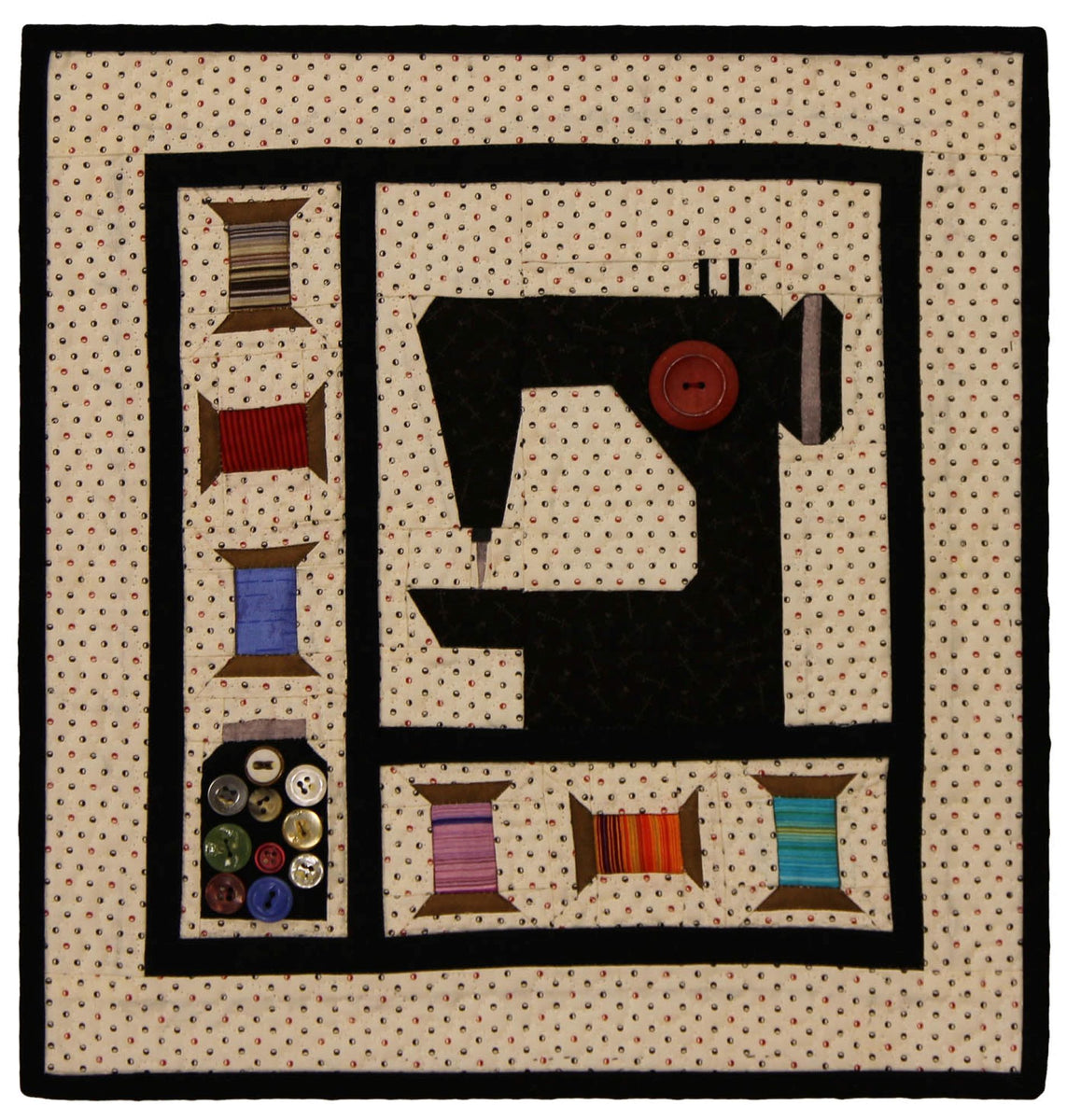 Sewing Machine Mini Quilt Fabric Kit – Calico Hutch